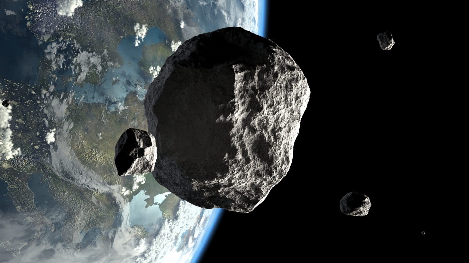 Riesiger Asteroid fliegt heute an der Erde vorbei Riesiger Asteroid fliegt heute an der Erde vorbei