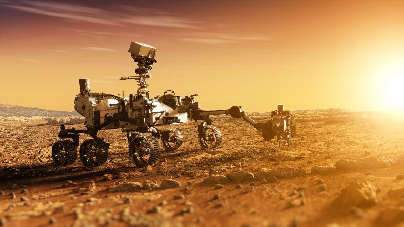 Das sind die ersten Erkenntnisse, die der Mars Rover auf die Erde ...