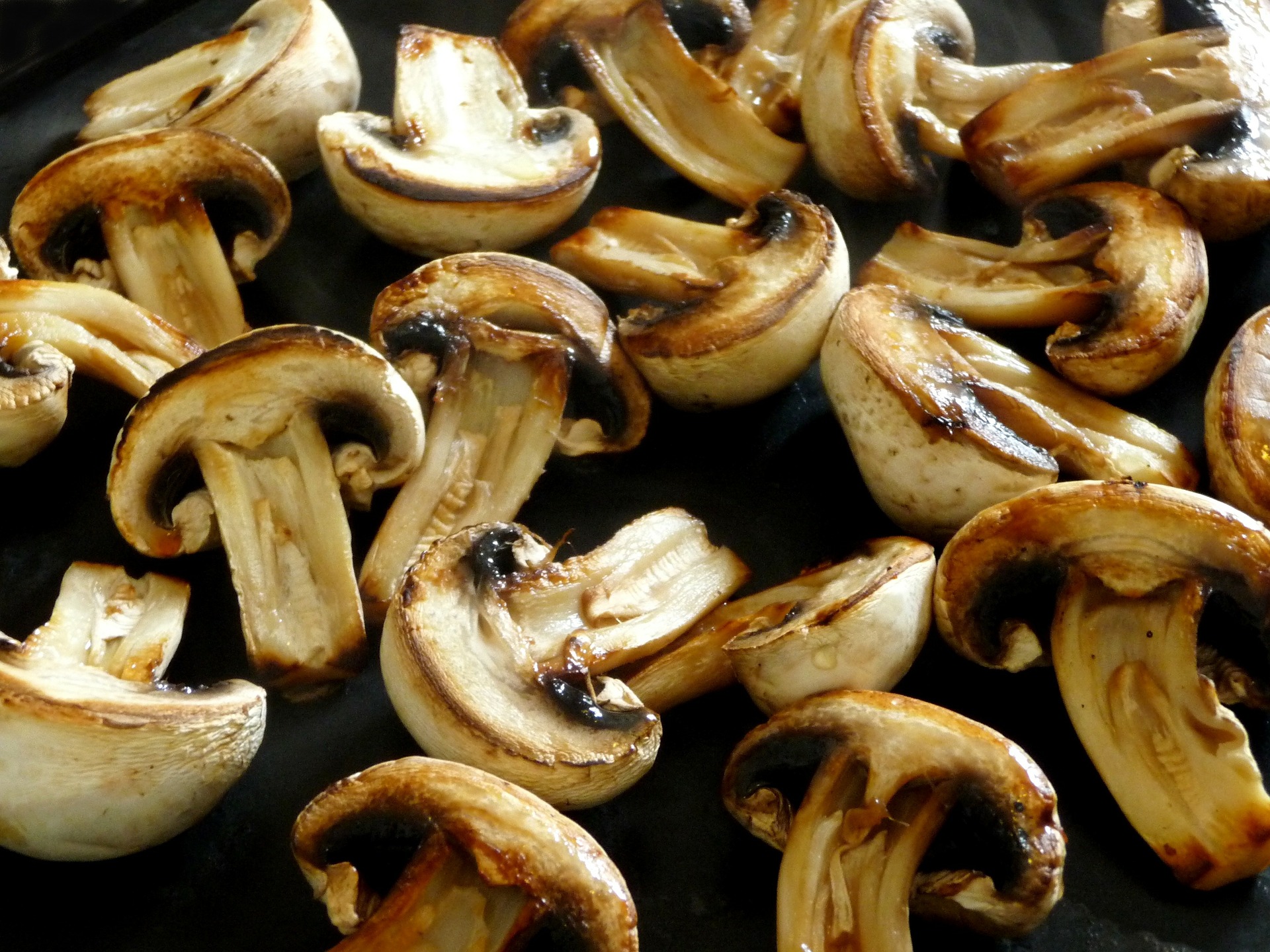 Verwunderlich Champignons Grillen Rezept Bild